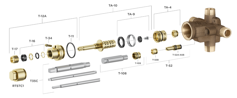 Temptrol Repair Parts Kit - Symmons